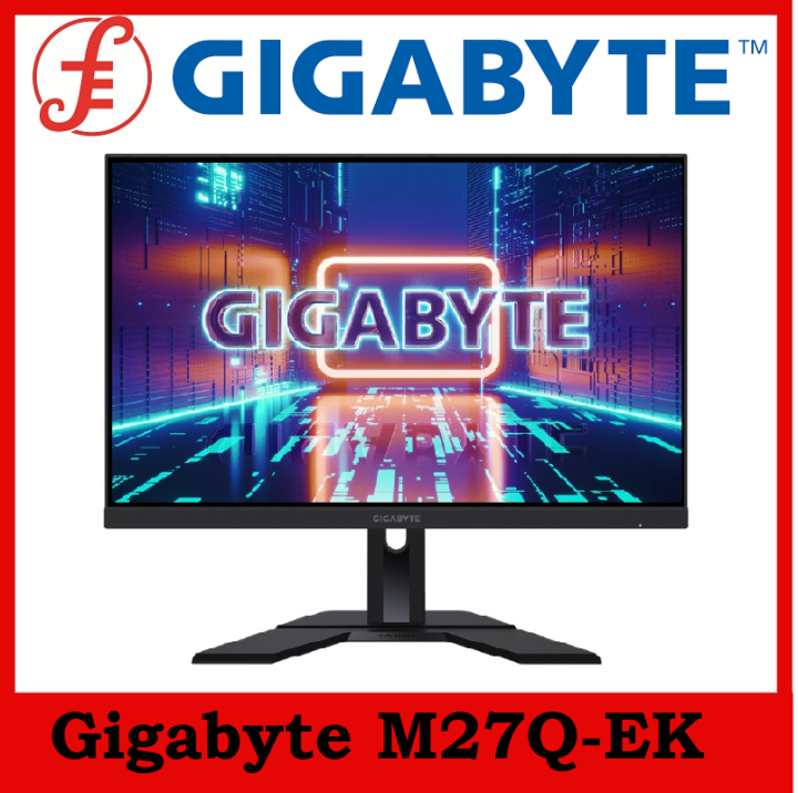 Gigabyte / M27Q / M27Q-EK 27 inch IPS QHD Gaming Monitor / 2560x1440 ...