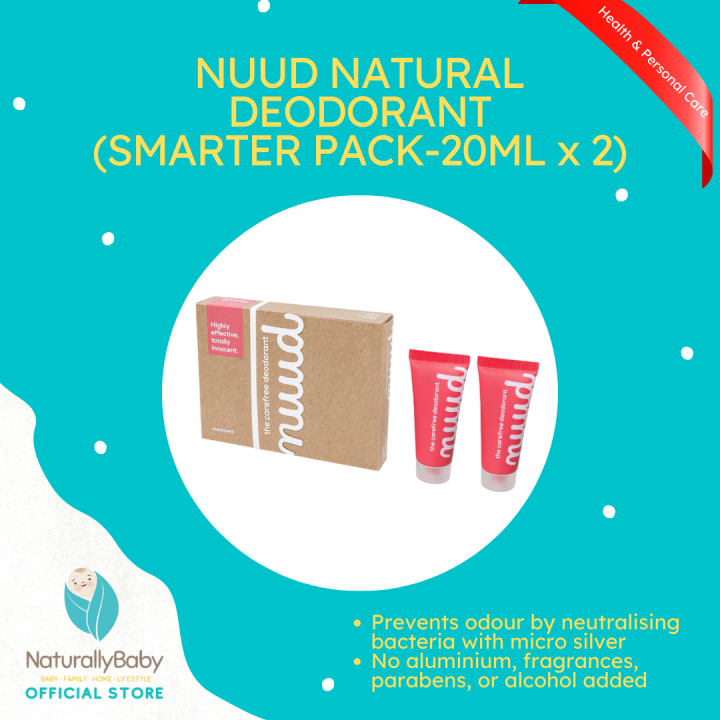 Nuud Natural Deodorant Starter Pack - 15ml | Lazada PH