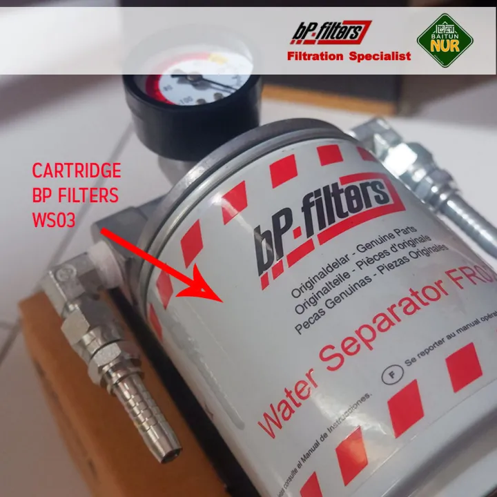 Filter Solar Cartridge - BP Filters WS03 Water Separator Hi Ace, Traga ...