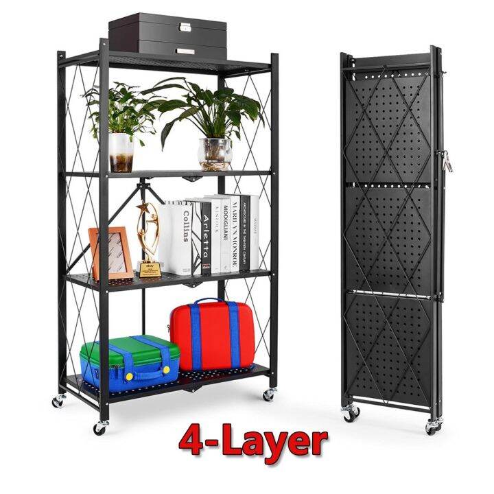 NiO3/4/5 Layer Storage Shelves for Garage Kitchen Bakers Closet ...