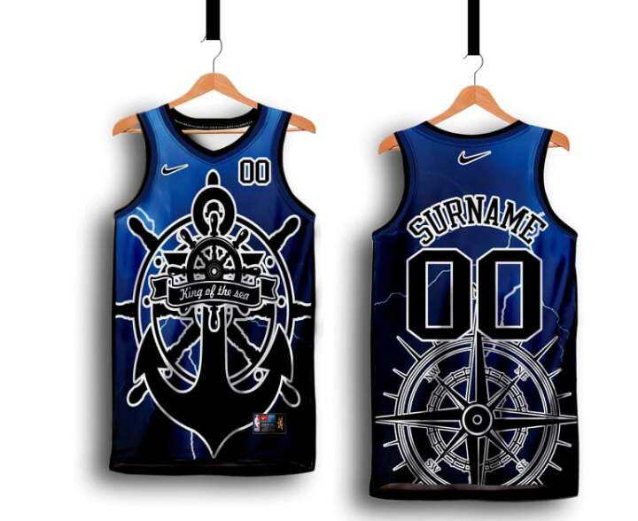 SEAMAN 07 KING OF THE SEA FREE CUSTOMIZE OF NAME AND NUMBER ONLY full ...