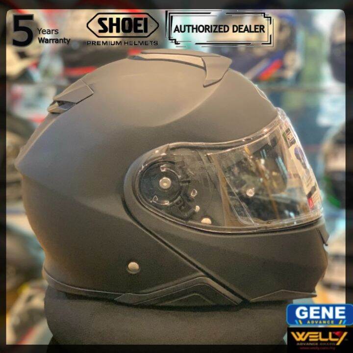 SHOEI Neotec 2 Matt Black Top Performance Advanced Modular Helmet | Lazada