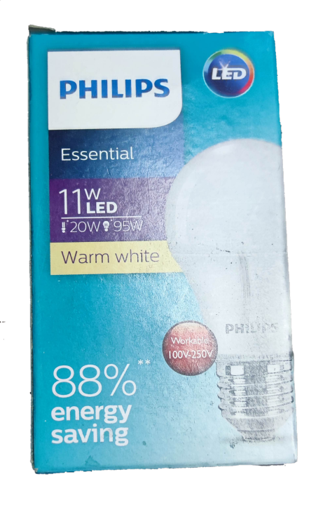 11W LED Bulb E27 220V 3000K Warm White ( Philips) | Lazada PH