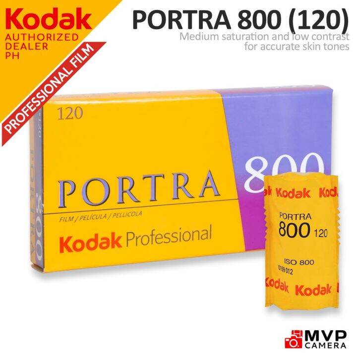 KODAK PORTRA 800 Professional 120 Color Negative Film C41 PROCESS MVP ...
