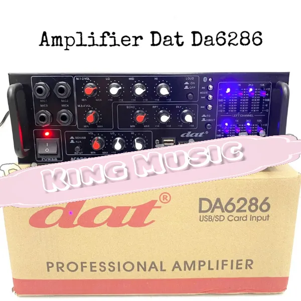 AMPLIFIER DAT DA 6286 AMPLI DAT DA6286 | Lazada Indonesia