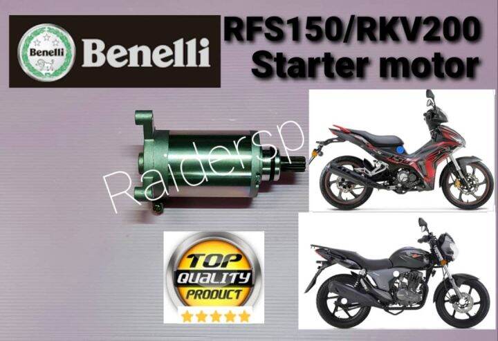 Benelli RFS150 RKV200 Starter Motor Assy | Lazada