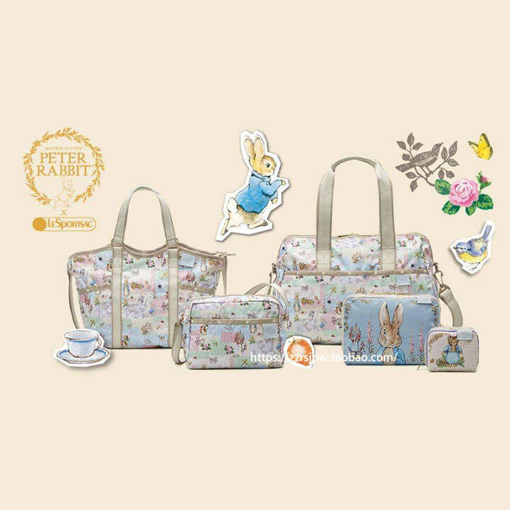 Lesportsac Peter Rabbit แบรนด์ร่วมการ์ตูนทั้งหมดตรงกับกระเป๋าผู้หญิง ...