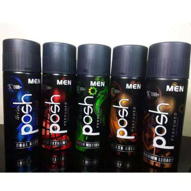 POSH MAN PERFUMED BODY SPRAY 150ML / PARFUM PRIA | Lazada Indonesia