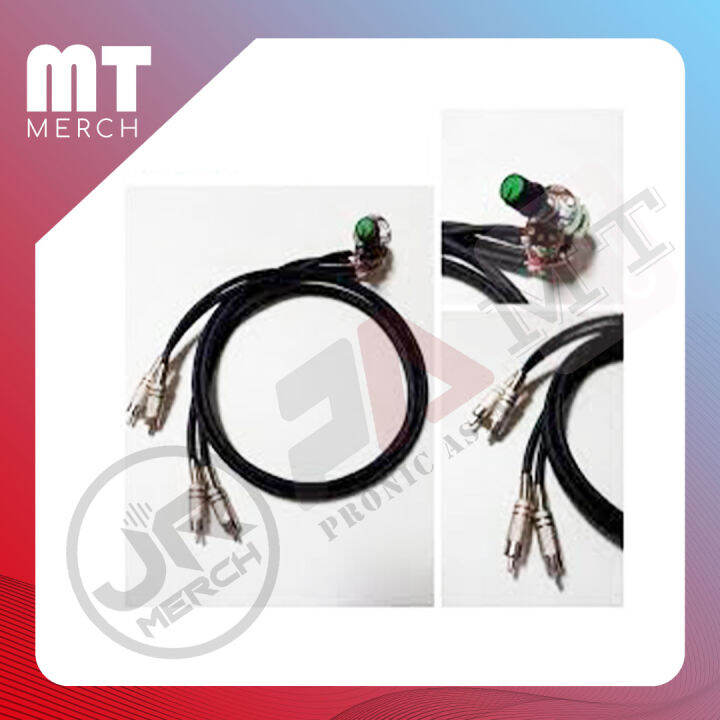 Volume Control 1 meter Cord 2 RCA Male Heavy Duty SET (VC2RL1) | Lazada PH