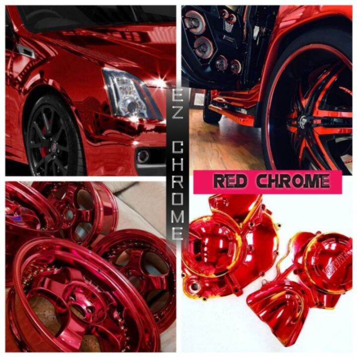 Magic Paint Red Chrome Colour Coating电镀镀膜 | Lazada