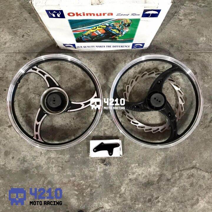 OKIMURA MAGS for SUZUKI RAIDER J w/FREE DISC PLATE AND WHEEL BEARINGS ...
