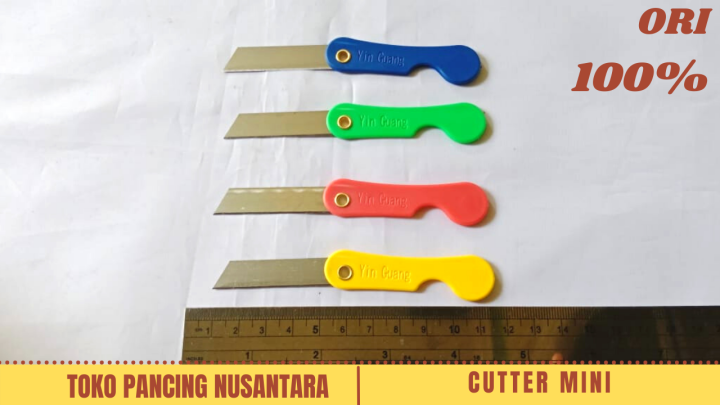CUTTER MINI CUTTER SAKU SERBAGUNA | Lazada Indonesia