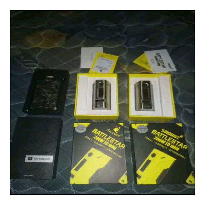 Mod battlestar fullset new not tesla pico vgod rda druga coil master ...