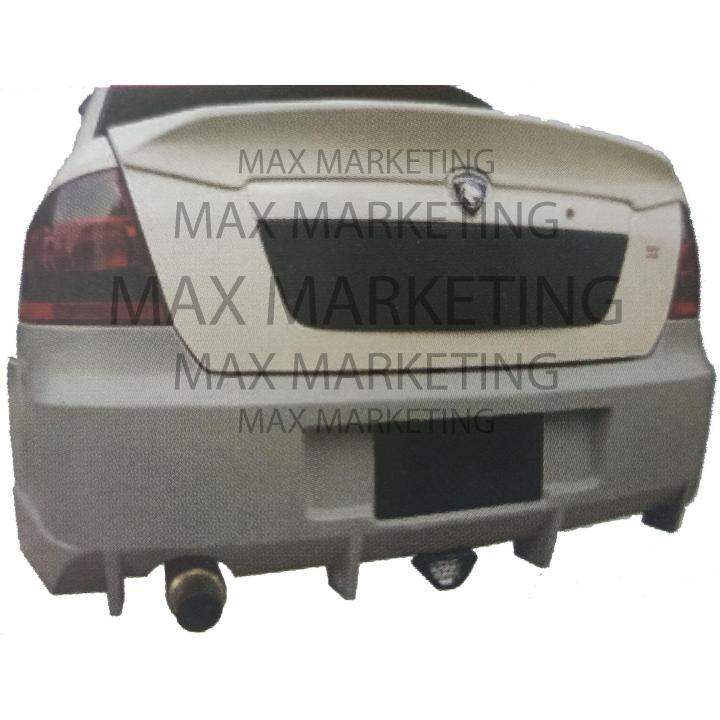 B1282 PROTON SAGA BLM REAR BUMPER (SUBARU V9) (FIBER) | Lazada