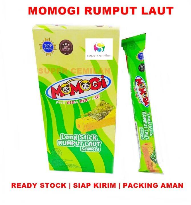 Momogi Long Stick Rumput Laut | Seaweed (isi 10 pcs) | Lazada Indonesia