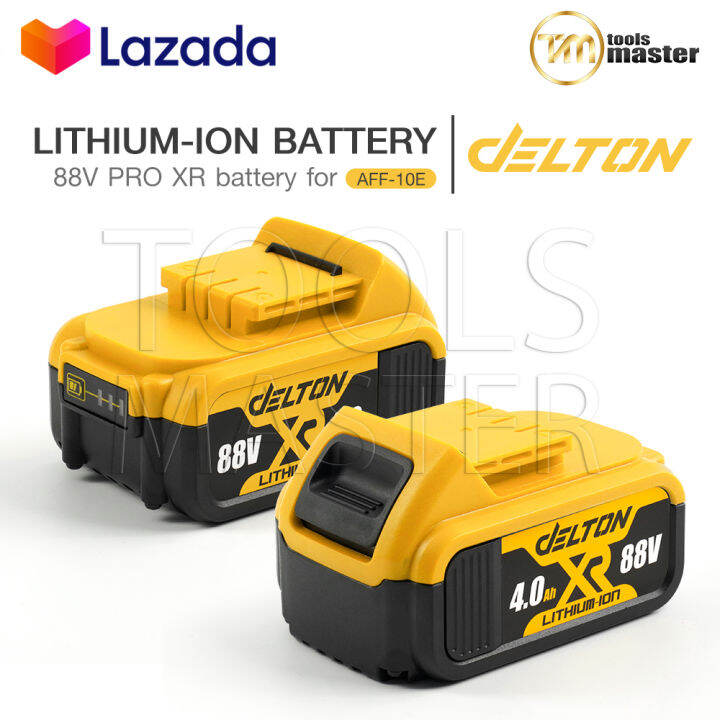 อะไหล่ DELTON แบต แบตเตอรี่ สว่านไร้สาย สว่านไฟฟ้า Lithium-ion Battery แบตลิเธียมไอออน สำหรับ ...