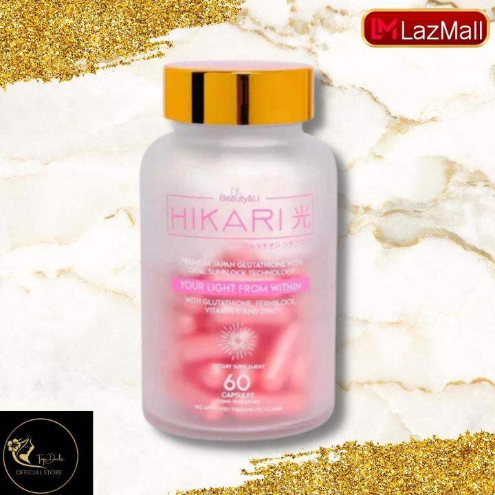 ORIGINAL Hikari Glutathione Capsule Original with Collagen Whitening ...