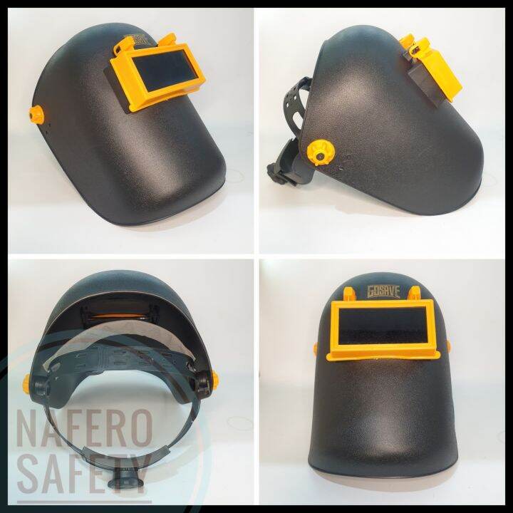 TOPENG LAS / HELM LAS / KEDOK LAS / WELDING HELMET GOSAVE | Lazada ...