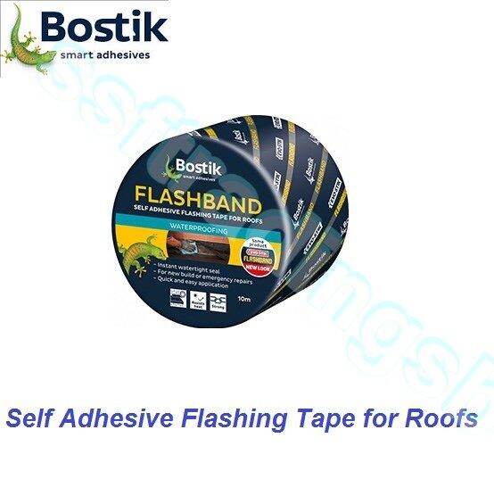 BOSTIK FLASHBAND / SELF-ADHESIVE FLASHING TAPE / WATERPROOFING FLASHING ...