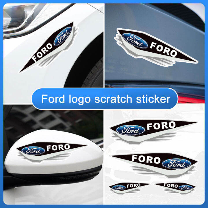 Car body decoration stickers with scratches blocking for Ford Focus ...