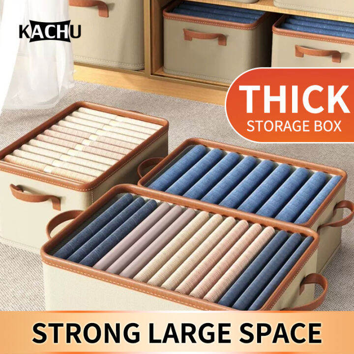 Clothes Storage Box Wardrobe Classification Organizing Storage Box ...