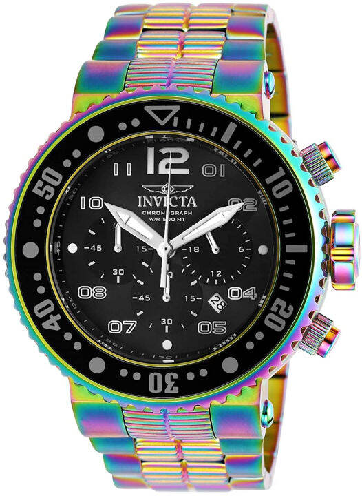 Invicta Men's Pro Diver Quartz Diving Watch with Stainless-Steel Strap ...
