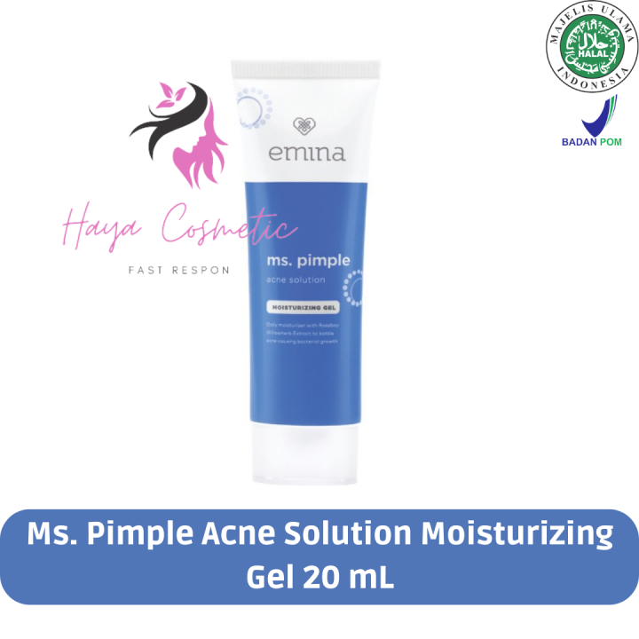 Emina Ms. Pimple Acne Solution Moisturizing Gel 20 mL | Lazada Indonesia