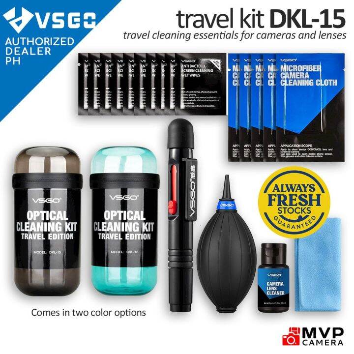 [AUTHORIZED DEALER] VSGO DKL-15 BLACK and BLUE Camera Lens Cleaning ...