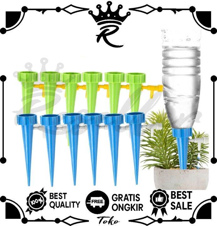 TS ALAT SIRAM TANAMAN OTOMATIS TYPE TETES DRIP POT BUNGA SPRINKLER ...