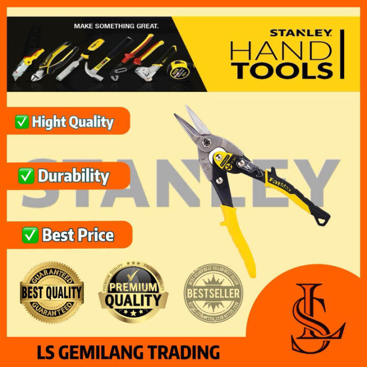 LS GEMILANG FATMAX 9'' ZINC CUTTER STEEL CUTTER STANLEY GUNTING ZINK ...
