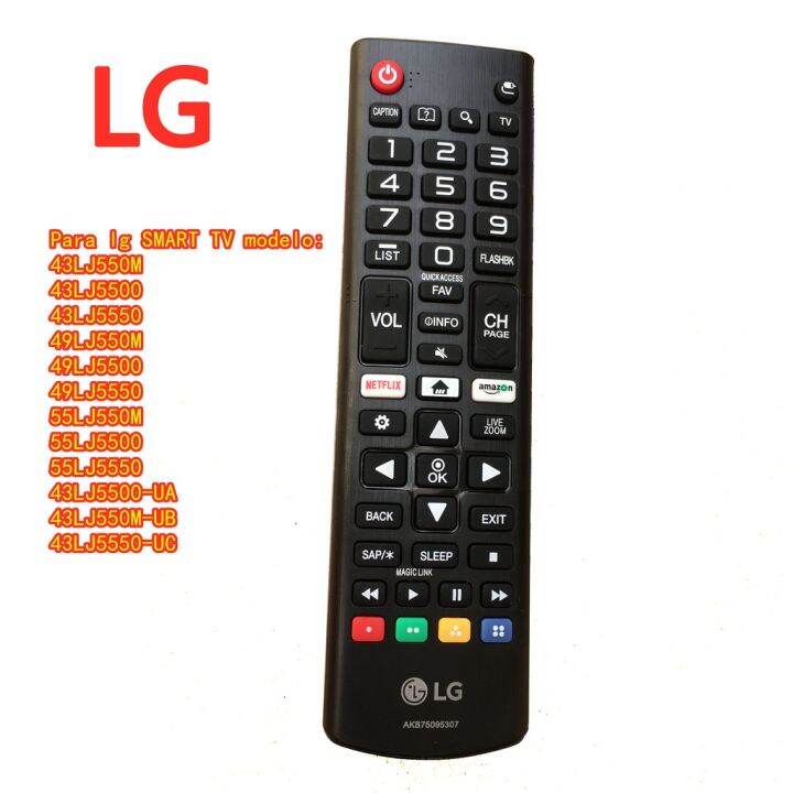 LG TV Remote Control Replacement for LG AKB75095307 AKB75095303 led TV ...