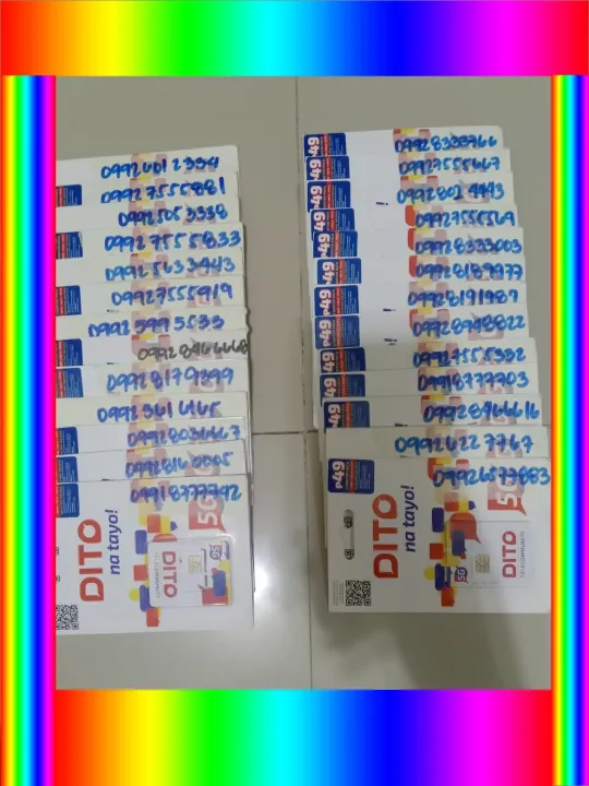SALE DITO SIM SPECIAL NUMBER GOOD FOR BUSSINES & PERSONAL NUMBER ...