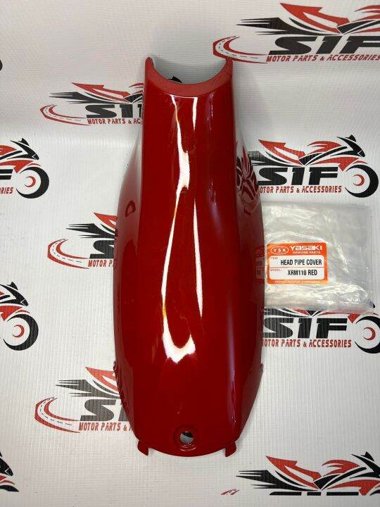 SIF HEAD PIPE COVER HONDA XRM 110 RED (YSK) | Lazada PH