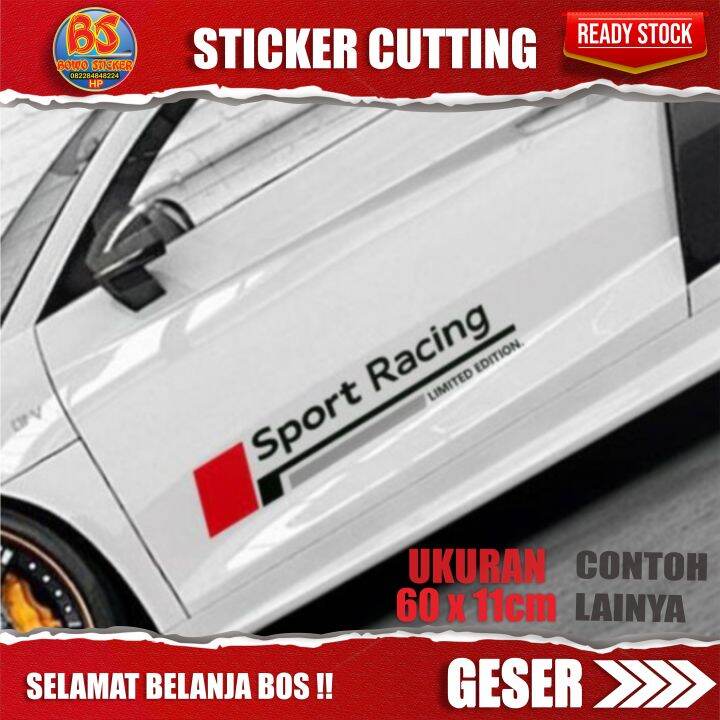 stiker mobil sport stiker limited edition stiker racing stiker sport ...
