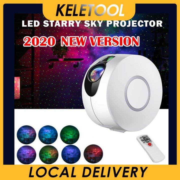 Smart Star Projector Space Galaxy Projector Starry Sky Moon Night Light ...