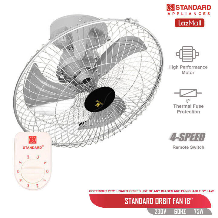 Standard Orbit Fan 18" Metal Blade SOF-18T2 | Lazada PH