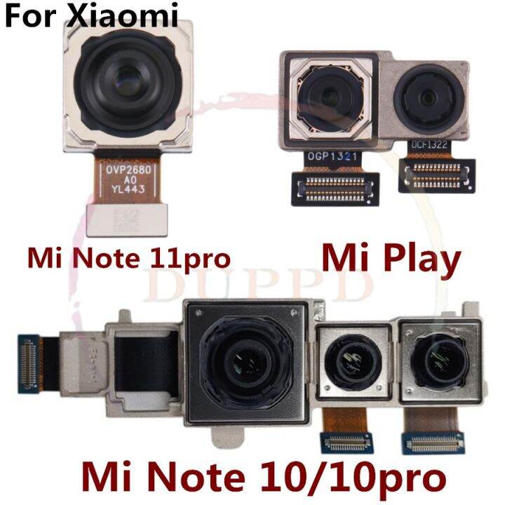 กล้องหลักหลังเหมาะสำหรับ Xiaomi Mi A2 CC9 Max Mix 3 4 Note 10 11 Pro Black Shark 2 Helo ด้านหลัง ...