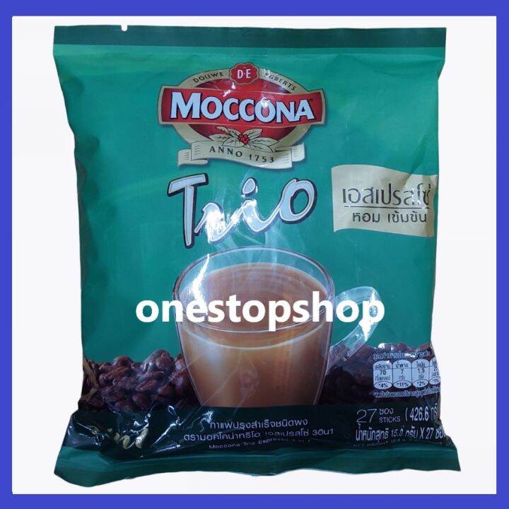 Moccona Trio Espresso Instant 3 in 1 Coffee 27 sticks | Lazada PH