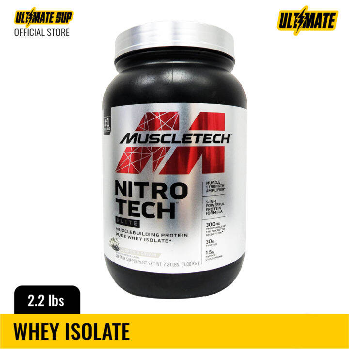 MuscleTech Nitro Tech Elite | 100% Ultra Pure Whey Protein Isolate ...