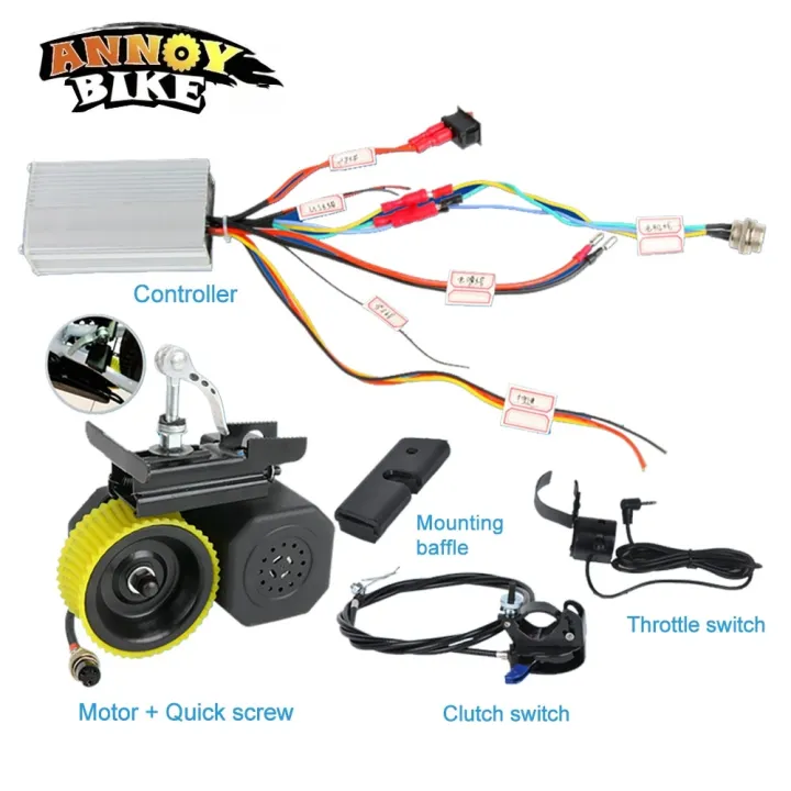 Bicycle Modification Electric Kit 36V48V Booster Controller Motor ...