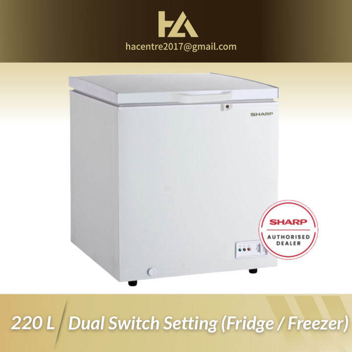 Sharp 220L Chest Freezer SJC218 / SJC-218 冷冻柜 Peti Beku | Lazada