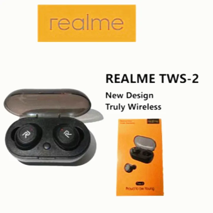 cod original realme buds tws2/tws4 wireless earbuds wireless bluetooth ...
