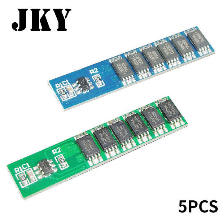 5PCS 1S 15A 3.7V Li-ion 3.2V LifePo4 6MOS BMS PCM Battery Protection ...