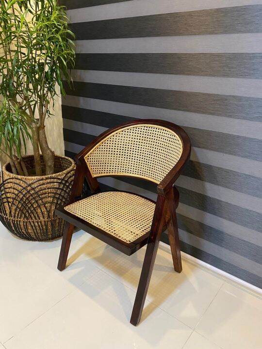 MAHOGANY WOOD AND SOLIHIYA CHAIR #1 | Lazada PH