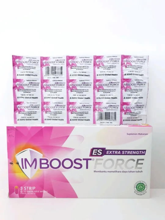 Imboost force extra strength isi 10 tablet | Lazada Indonesia