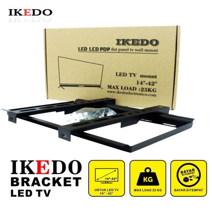 Bracket IKEDO LED TV Mount 14-42inch MAXIMUM LOAD 25 KG Terbaru ...