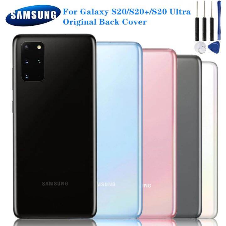 Original Samsung Housing Glass Back Cover Rear Door Case Replacement ...