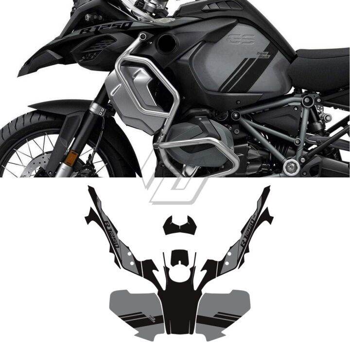 For BMW R1200GS R1250GS Adventure Triple Black 2014-2022 Motorcycle ...