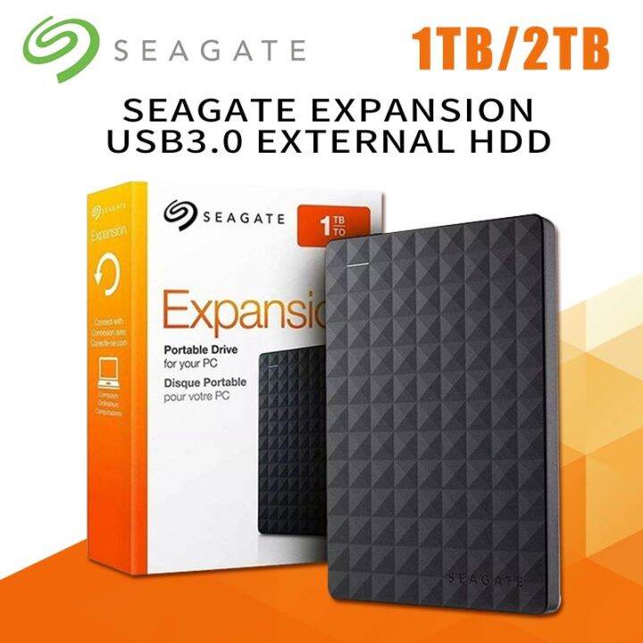 NUIKY External Hard Drives Seagate 2TB USB3.0 Hard Disk Portable HDD ...