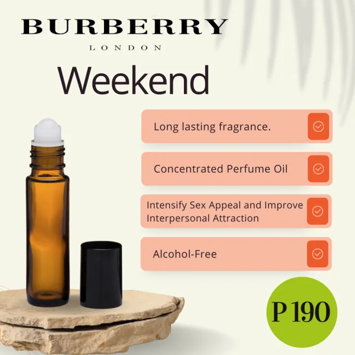 weekend Perfume For Women Pure Oil 10ml | Lazada PH